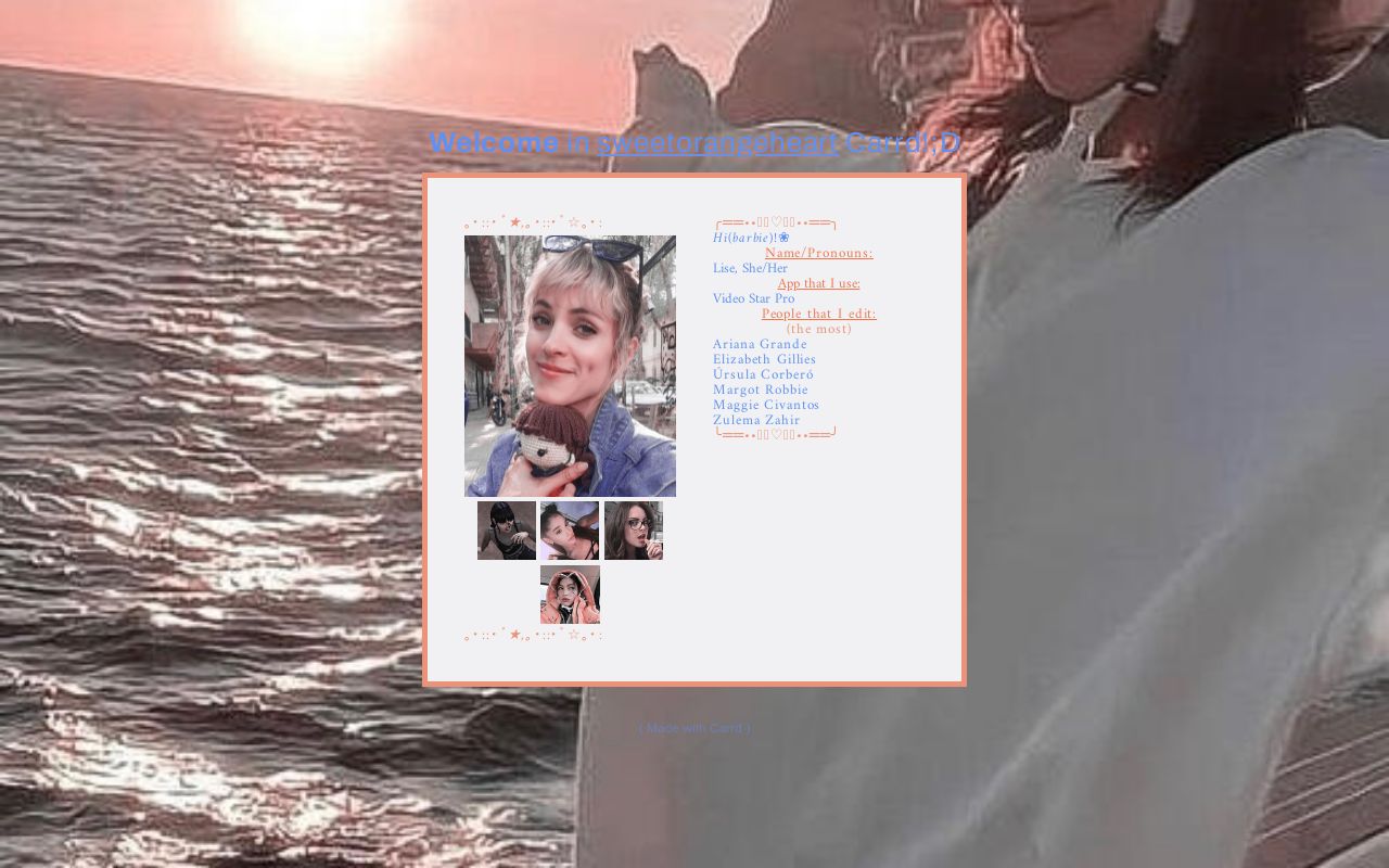 Sweetorangeheart Carrd